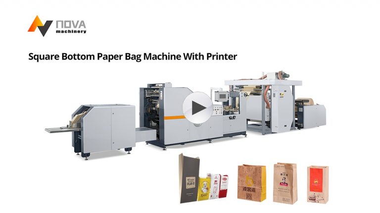 Your Premier Paper Bag Making Machine with Printing Choose - Nova